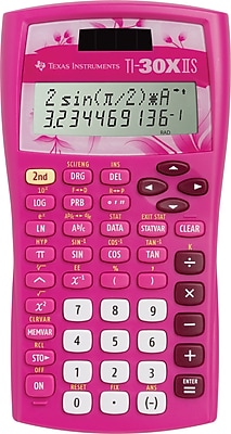 Texas Instruments® TI-30X IIS Scientific Calculator, Pink | Staples®