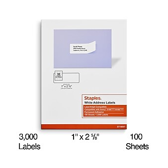 Staples Address Labels | Staples