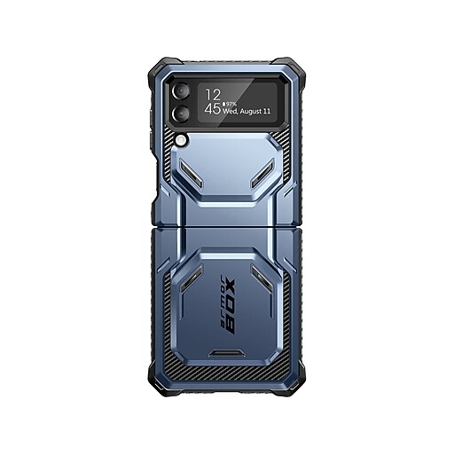 i-Blason Armorbox Metallic Blue Rugged Case for Samsung Galaxy Z Flip4 ...