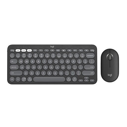 Logitech Pebble 2 Combo Wireless Keyboard and Optical Mouse Combo ...