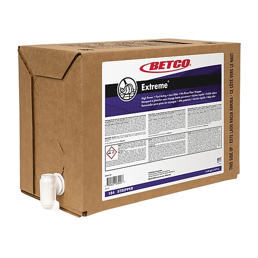 Betco Extreme Floor Stripper, Lemon Scent, 5 Gal. (184B500) | Staples