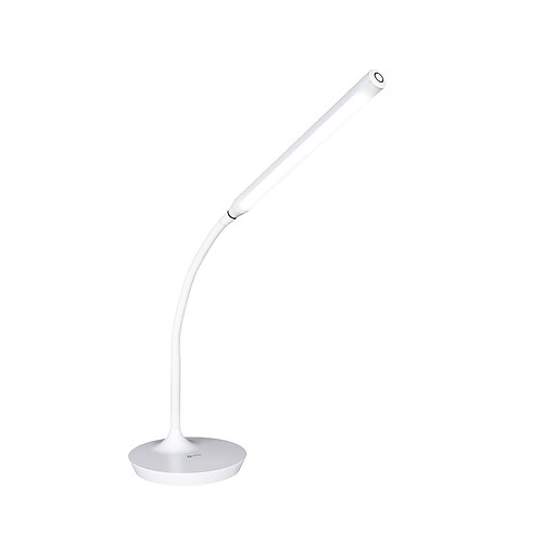 OttLite Extended Reach LED Desk Lamp, 27", White (CSN8500C-SHPR) | Staples