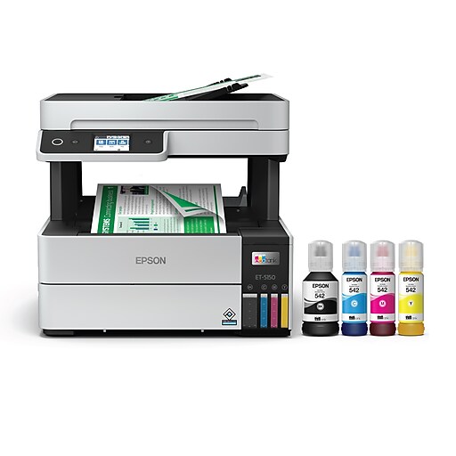 Epson EcoTank Pro 5150 Wireless Color Inkjet Printer, All-In-One ...