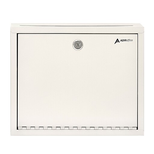 AdirOffice Multipurpose Drop Box Mailbox with Suggestion Cards, Large ...