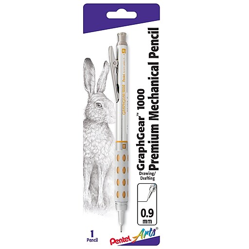 Pentel GraphGear 1000 Mechanical Pencil, 0.9mm (PTAPG1019GPABP) | Staples