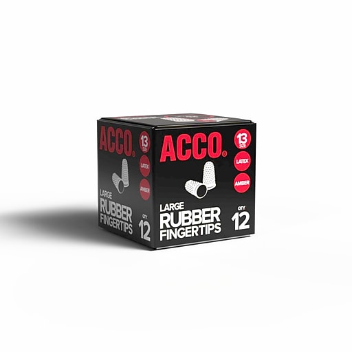 Swingline Large Finger Pad, Amber, Dozen (SWI54033) | Staples