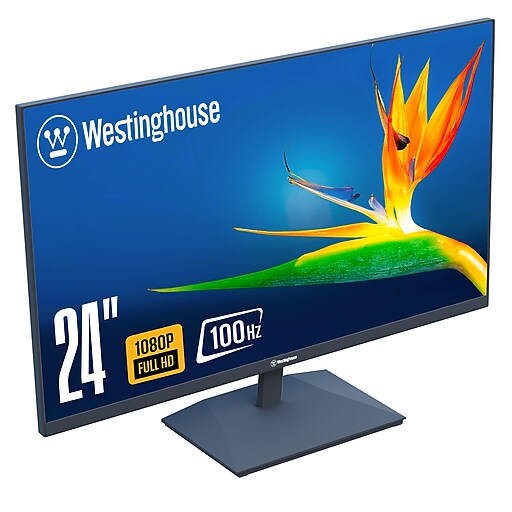 Westinghouse 24" 100 Hz FHD Monitor, Black (WH24FA9420) | Staples
