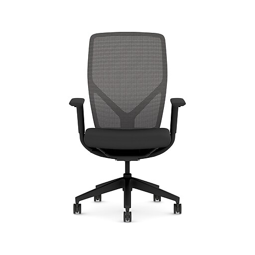 HON Flexion Fabric/Mesh Swivel Task Chair, Black (HFXT1.F0.STC.A.H.IM ...