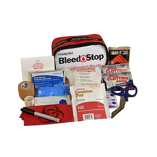 MobileAid BleedStop Immediate Response Bleeding Control & Gunshot Wound ...