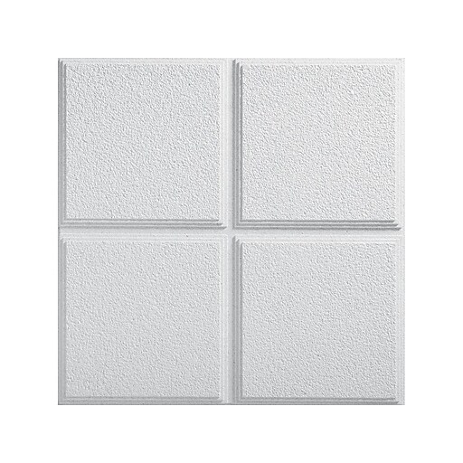 Armstrong CIRRUS Profiles Classic Step Tegular Edge Ceiling Tile, 24" x ...