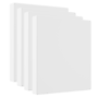 Staples 1" 3-Ring View Binder, White, 4/Pack (ST23735--4PK-VB) | Staples