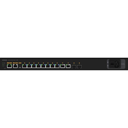 Netgear AV Line 10-Port Gigabit Ethernet Managed Switch, Black ...