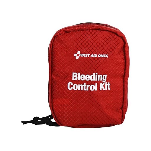 First Aid Only Bleeding Control Kit Multiple Victim Totes, Fabric Pouch ...