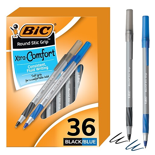 Bic Round Stic Black