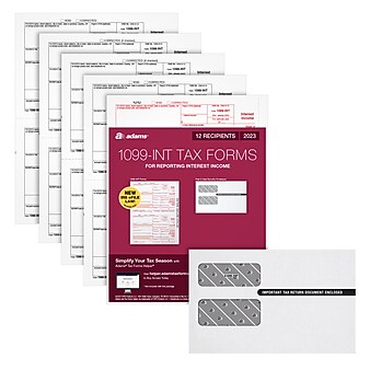 1099-INT Tax Forms | Staples
