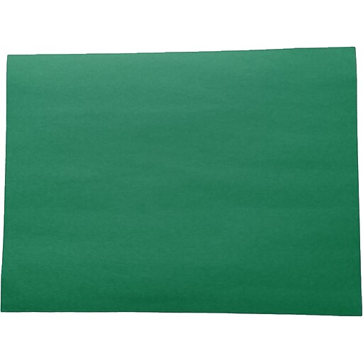 American Paper 12" x 18" Construction Paper, Holiday Green, 50 Sheets ...