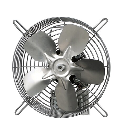 TPI Corporation CE-D 10" Wall Fan, 3-Speed, Galvanized Gray (08689502 ...
