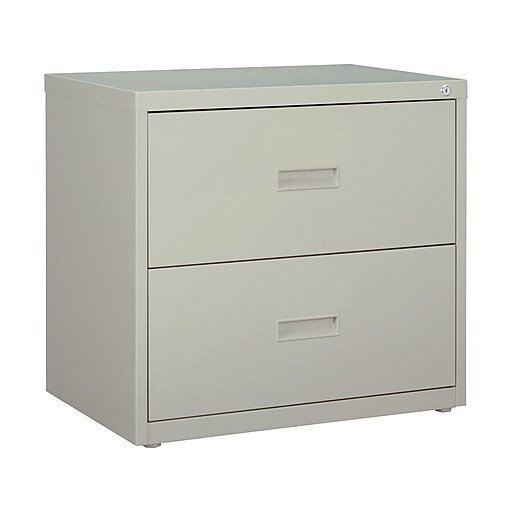 Hirsh HL1000 Series 2-Drawer Lateral File Cabinet, Letter/Legal Size ...