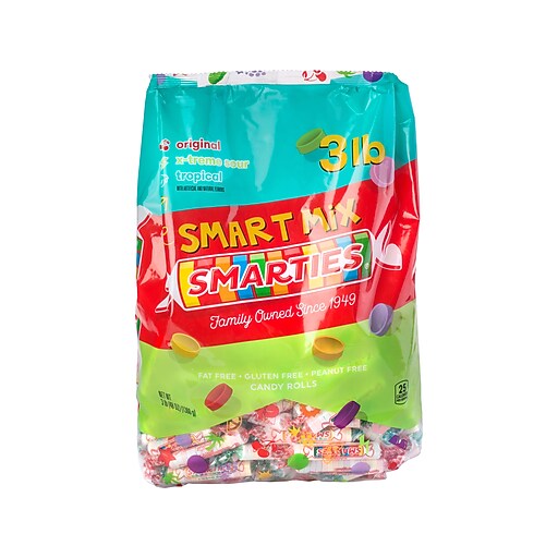 Smarties Smart Mix Hard Candy, Assorted Flavors, 48 oz., (CDY00348 ...