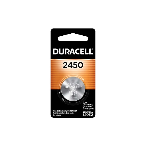Duracell 2450 Lithium Battery (DL2450BPK) | Staples