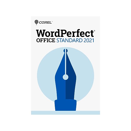 Corel WordPerfect Office Standard 2021 Upgrade for 1 User, Windows ...