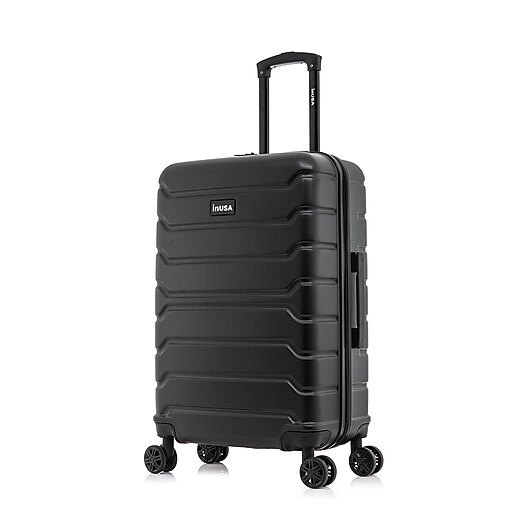 InUSA Trend 24" Hardside Suitcase, 4-Wheeled Spinner, TSA Checkpoint ...