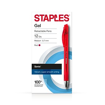 Staples Red Pens | Staples