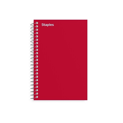 Staples Memo Pad, 4" x 6", College Ruled, Assorted Colors, 50 Sheets ...