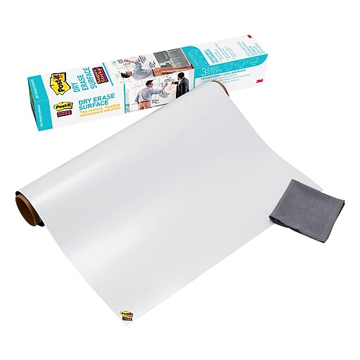 Post-it® Super Sticky Dry Erase Surface, 2' x 3' (DEF3X2) | Staples