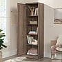 Sauder HomePlus 71"H Storage Cabinet with 4 Shelves, Salt Oak (435138 ...