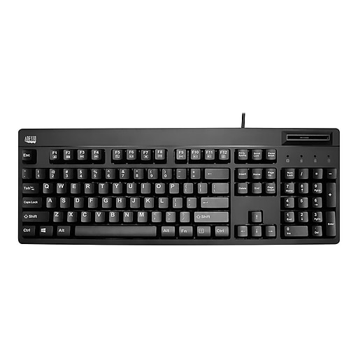 Adesso EasyTouch Keyboard, Black (AKB-630SB-TAA) | Staples