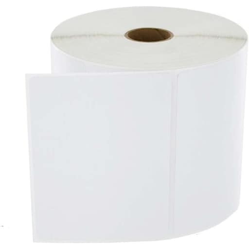 Zebra Z-Perform 2000-D Thermal Transfer Paper Label, White, 3" x 4", 6 ...
