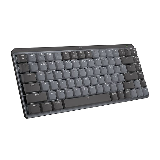 Logitech MX Mechanical Mini Illuminated Wireless Ergonomic Keyboard ...