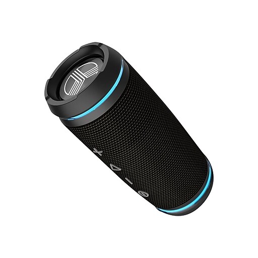 TREBLAB Wireless Bluetooth Speaker, Water Resistant, Black (HD77-B ...