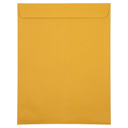 JAM Paper Catalog Envelope 10" x 13", Brown Kraft, 50/Pack (9258-50 ...