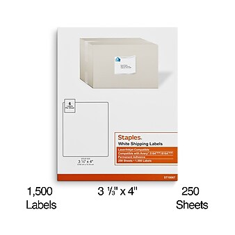Staples Shipping Labels | Staples