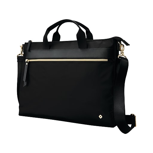 Samsonite Mobile Solution Laptop Briefcase, Black Nylon (127498-1041 ...