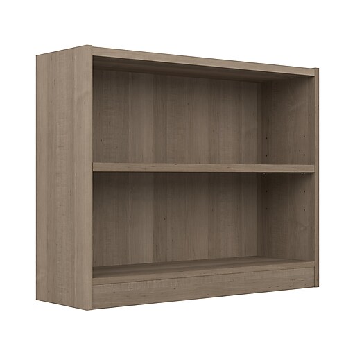 Bush Furniture Universal 30"H 2-Shelf Bookcase with Adjustable Shelf ...