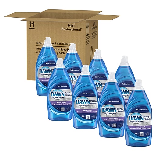 Dawn Professional Liquid Dish Soap, Original Scent, 38 fl oz., 8/Carton ...