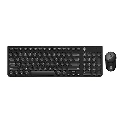 OTM Essentials Pro Wireless Keyboard & Optical Mouse Combo, Black (ROB ...
