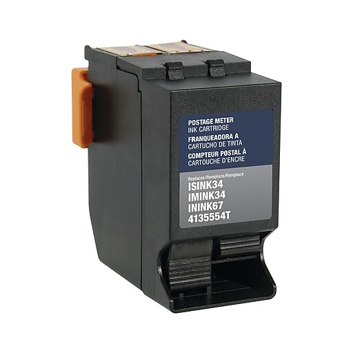 Remanufactured Postage Meter Red Ink Cartridge Replacement for Quadient ...