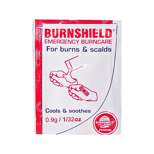 Burnshield Sterile Hydrogel Burn Dressing, 0.03 Oz., 100/Pack (550021 ...