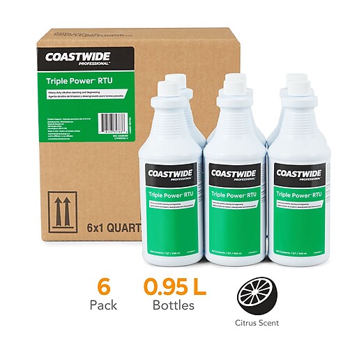 Coastwide Professional Degreaser Triple Power RTU, 0.95L, 6/Carton ...
