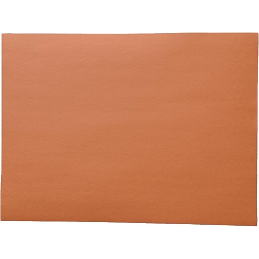 American Paper 12" x 18" Construction Paper, Orange, 50 Sheets/Pack ...