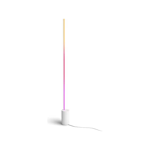 Philips Gradient Signe 57.4" LED White Floor Lamp with Stick Shade ...