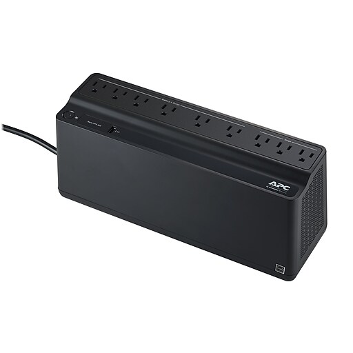 APC Back-UPS 900VA Battery Backup & Surge Protector, 9-Outlets, Black ...