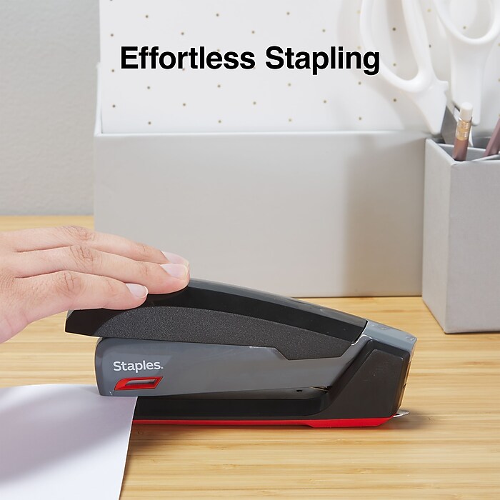 Staples one touch stapler staple size store