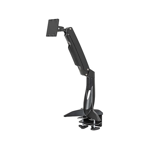 Amer Heavy Duty Curved Monitor Desk Mount Arm, Up to 49" Monitor, Black ...