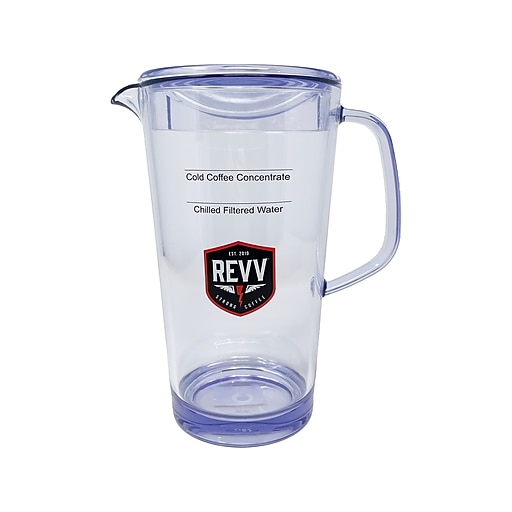 Keurig REVV Cold Coffee Pitcher, 64 Oz., Transparent Purple (5000380495 ...