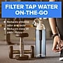Brita Plastic Filtered Water Bottle, 36 oz., Night Sky (36465) | Staples